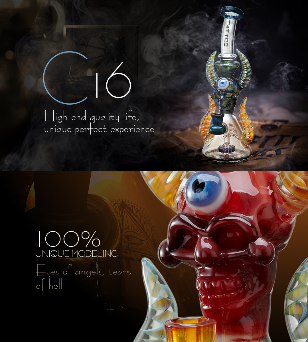 TATAOO Cool Dab Rigs For Sale With Fat Nozzle Disk Perc | Lookah