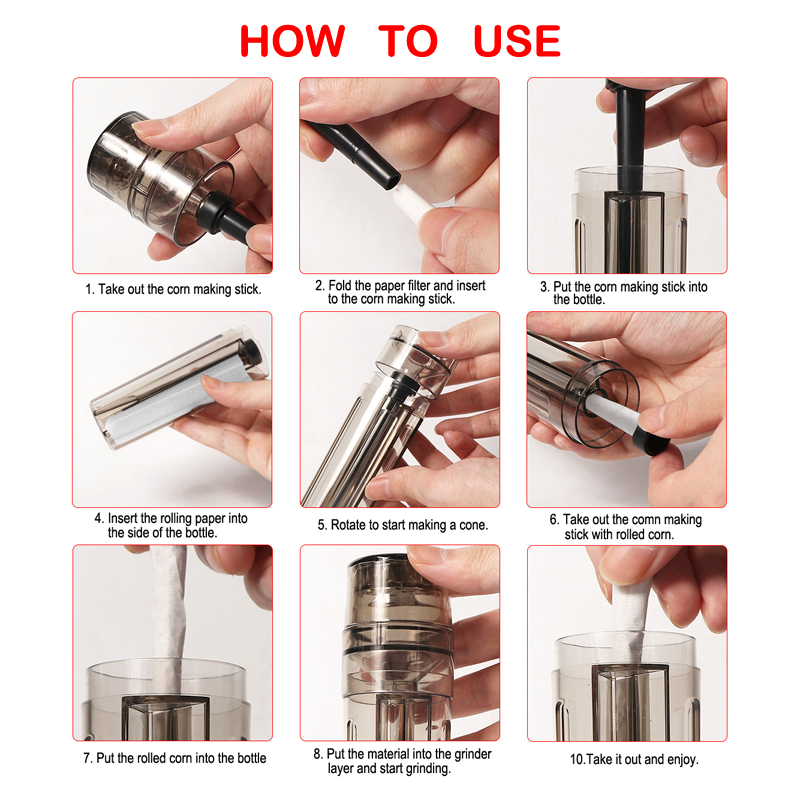 Cone Packer Filler Loader and Herb Grinder For Sale